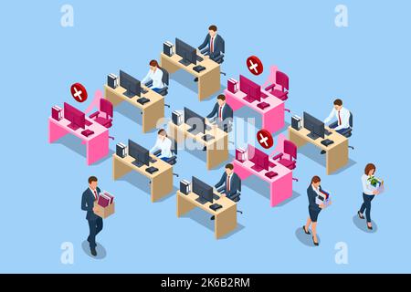 Licenciements et licenciements isométriques. Réduction des effectifs ...