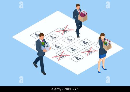 Licenciements et licenciements isométriques. Réduction des effectifs ...
