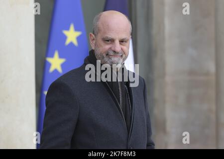©Sébastien Muylaert/MAXPPP - Jean Michel Blanquer Ministre de l'éducation nationale, de la ...