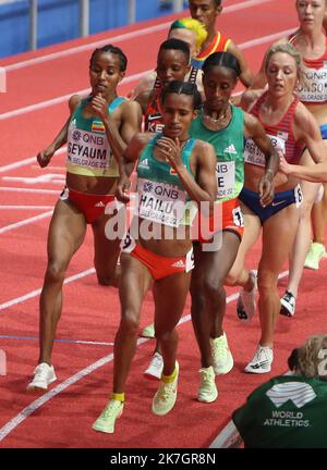 Ejgayehu TAYE d'Ethiopie , Elinor PURRIER ST. PIERRE des Etats-Unis ...