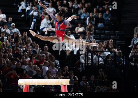 Mylène Deroche/IP3 - Jordan Chles aux Etats-Unis participe aux qualifications de l'équilibre des ...