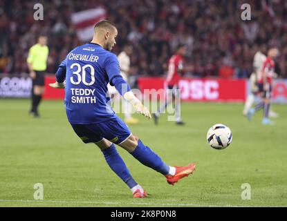 LILLE - LOSC le gardien de but de Lille Lucas Chevalier lors du match ...