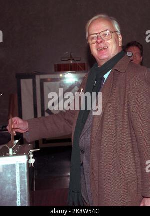 Oslo 19941128. Référendum sur l'adhésion de la Norvège à l'UE. De la ...