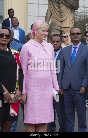 Addis-Abeba, Éthiopie 20171107. Le prince héritier Haakon et la ...