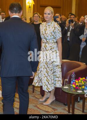 Addis-Abeba, Éthiopie 20171107. Le prince héritier Haakon et la ...