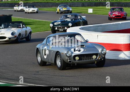 John Hugenholtz, Nicky Pastorelli, Ferrari 250 GT SWB-C, Stirling Moss ...