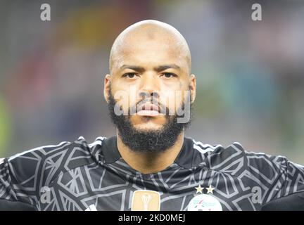 Raïs m'Bolhi d'Algérie pendant l'Algérie contre la Guinée équatoriale ...