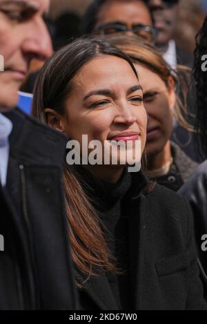 The Bronx, New York, le 27 mars 2022. Shellise Rogers, de NORML NYC, s ...