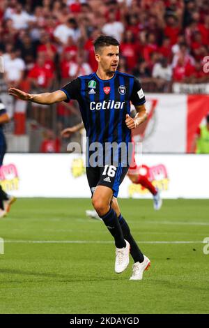 Adam Nagy (Pise) pendant le match italien de football série B SPAL vs ...