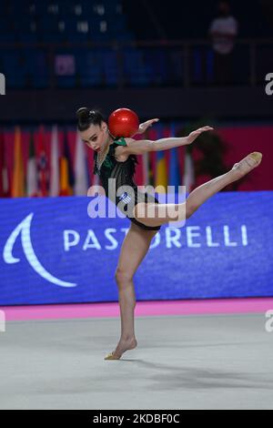 Lytra Panagiota (GRE) lors de la coupe du monde 2022 de gymnastique ...