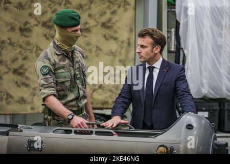 Soldiers of the French Commando Hubert, a special forces unit of the ...