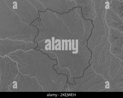 Sankuru, province de la République démocratique du Congo. Carte d ...