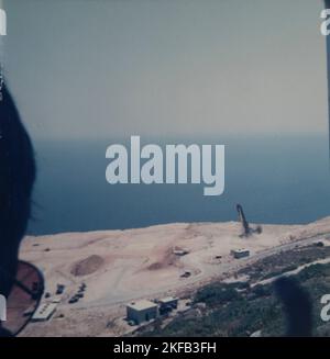 1985,NAMFI,installation de tir de missile otan.Crète,Grèce Photo Stock ...