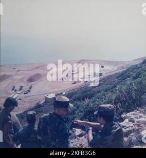 1985,NAMFI,installation de tir de missile otan.Crète,Grèce Photo Stock ...