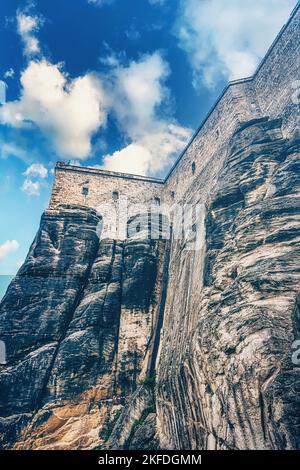 La forteresse de Königstein est l'une des plus grandes forteresses de ...