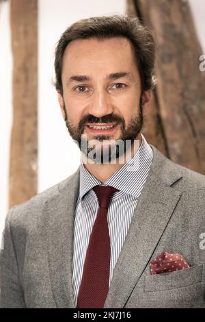 L'avocat Florent Loyseau de Grandmaison pose lors d'une séance photo à ...