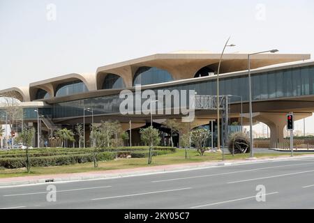 Photo de 300 kilomètres de métro Doha dessert la grande région de Doha ...