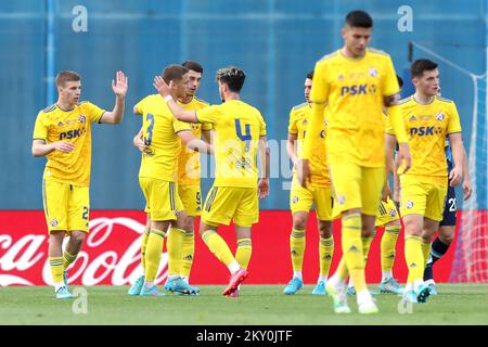 Gabriel Rukavina, Marko Novak Stanko et Robert Lee Burton de Dinamo ...