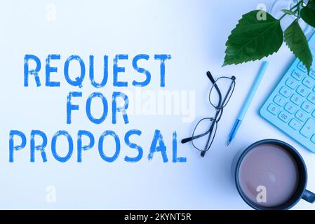 Signature manuscrite demande de proposition. Le document d'approche ...