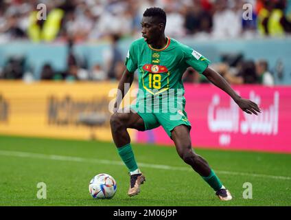 Ismala Sarr du Sénégal lors du match de la coupe du monde de la FIFA ...