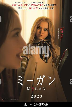 M3GAN, (alias MEGAN), de gauche à droite : Amie Donald AS M3gan (voix ...