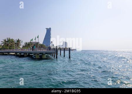 Jeddah plage Arabie Saoudite - coucher de soleil Mer Rouge corniche vue ...