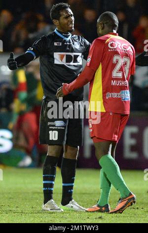 20140208 - OSTENDE, BELGIQUE: Renato Neto de Gand et Frank Berrier d ...