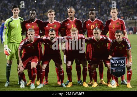 20141013 - ZENICA, BOSNIE-HERZÉGOVINE : première rangée (L-R), Toby ...