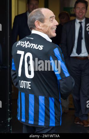 20141026 - BRUGGE, BELGIQUE: L'ancien joueur du Club Raoul Lambert et ...