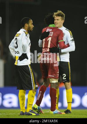 20141214 - BRUXELLES, BELGIQUE: Alexander Scholz de Lokeren et ...