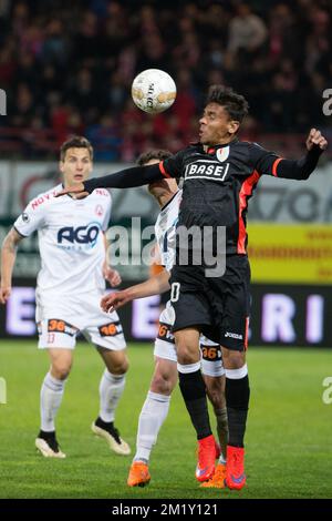 20150428 - KORTRIJK, BELGIQUE : Gert-Jan de mets de Kortrijk et Ricardo ...