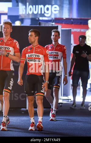 20150630 - ANVERS, BELGIQUE : Jens Debusschere belge de Lotto - Soudal ...