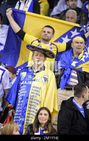 20150903 - BRUXELLES, BELGIQUE : le président du football bosniaque ...