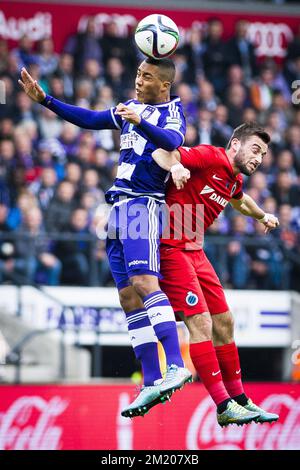 20151025 - BRUXELLES, BELGIQUE : Youri Tielemans d'Anderlecht ...