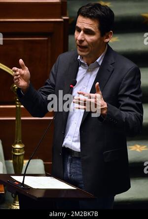 Jean-Marc Nollet d'Ecolo-Groen et Ahmed Laaouej, chef du groupe PS ...