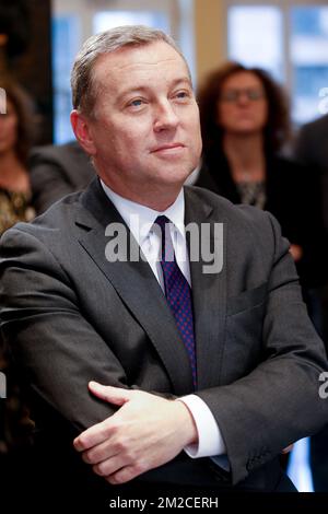 Denis Mathen, gouverneur de la province de Namur, et la reine Mathilde ...