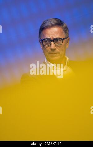 Eric Everard, PDG du Groupe Artexis, photographié lors de la cérémonie ...