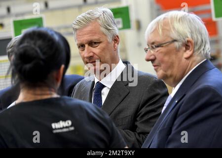 Niko Président Rudy Mattheus, Roi Philippe - Filip de Belgique, Niko ...