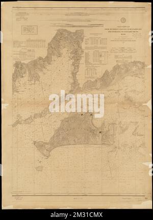 From Muskeget Channel to Buzzard's Bay and entrance to Vineyard Sound, Mass , Nautical charts ...
