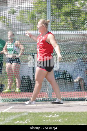 Vanessa Sterckendries Belge photographiée en action lors de la ...