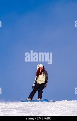 République tchèque, 15 décembre 2022. La saison de ski a commencé dans ...