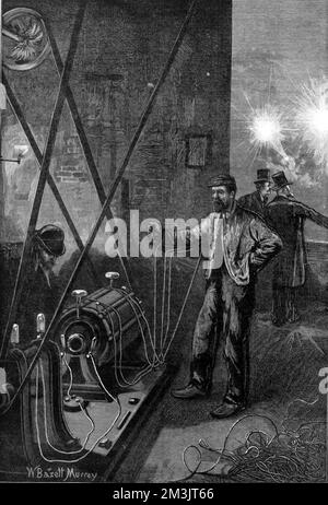 Machine électrique Dynamo. La Dynamo a été le premier générateur ...