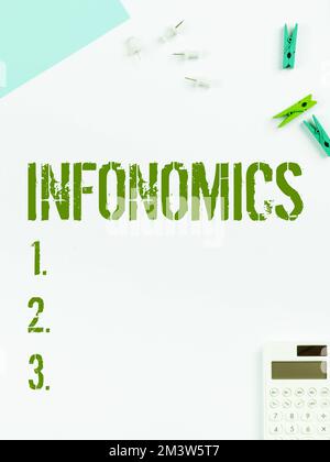 Affiche textuelle affichant les informations. Image visuelle de ...