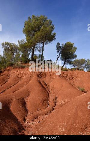 Canyon de la Terre Rouge ou Canyon des terres rouges, Orange ou Ocher ...