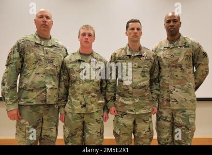 ÉTATS-UNIS Le sergent de l'armée James Meacham, un fantassin ...