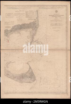 From Monomoy and Nantucket Shoals to Muskeget Channel, Mass , Nautical ...