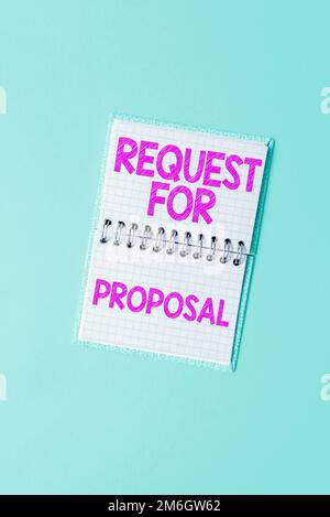 Signature manuscrite demande de proposition. Le document d'approche ...
