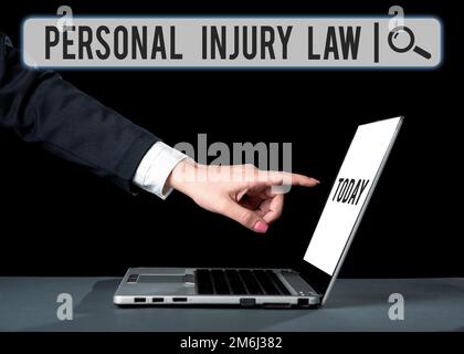 Affiche portant la loi sur les blessures corporelles. Vue d'ensemble de ...