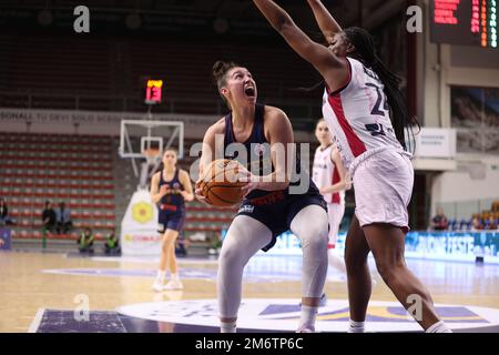 Sassari, Sassari, Italie, 05 janvier 2023, Antonia Delaere (Umana Reyer ...