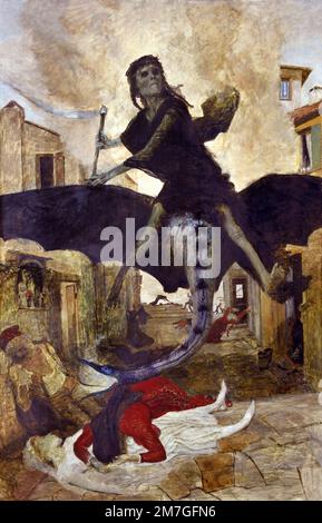 La peste 1898 Arnold Bocklin 1827-1901 Suisse Suisse est un peintre ...